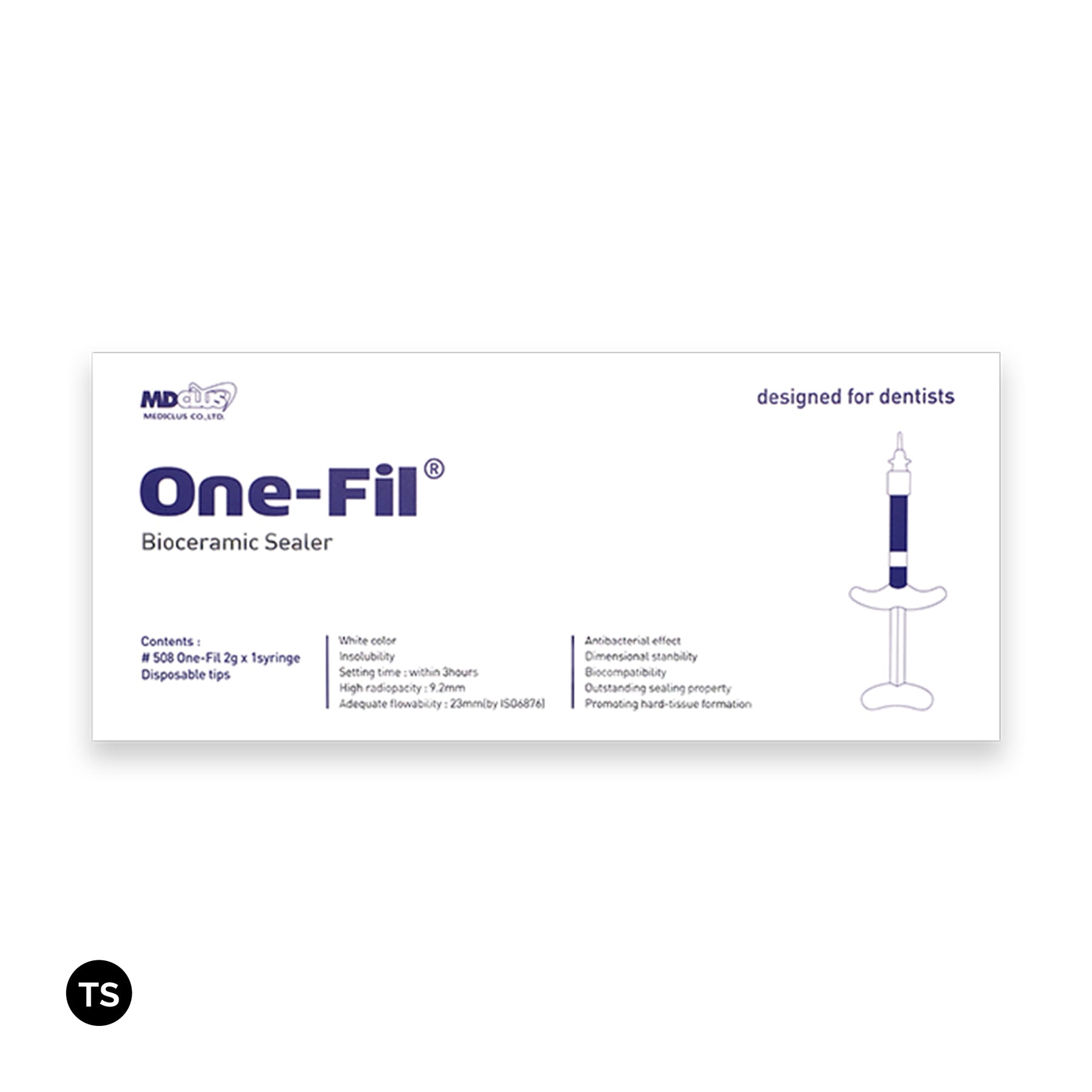 One-Fil Bioceramic Root Canal Sealer